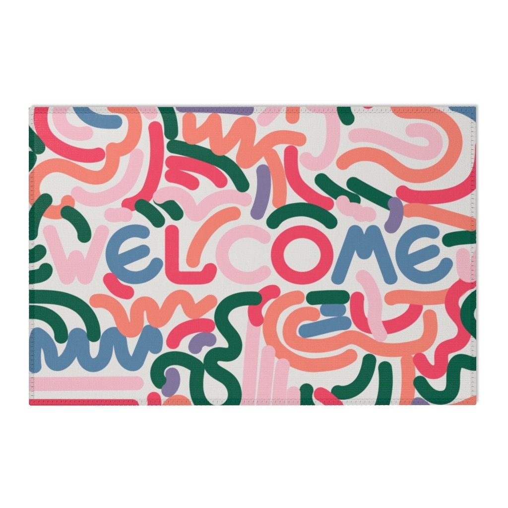 Welcome Home Rug - Etsy