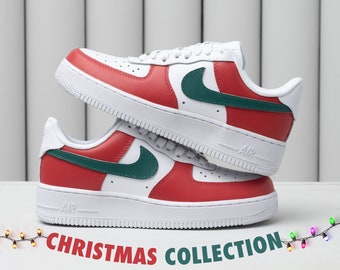 Christmas Air Force 1 - Etsy