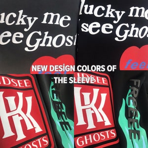 Kanye West LUCKY ME 3D Print Hoodie Unisex, I See Ghosts Hoodie, Cotton ...