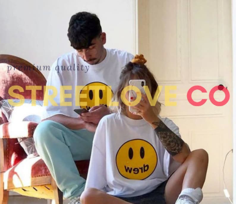 Drew House Oversize Tshirt - Drew House Merch - Drew Tee - Etsy