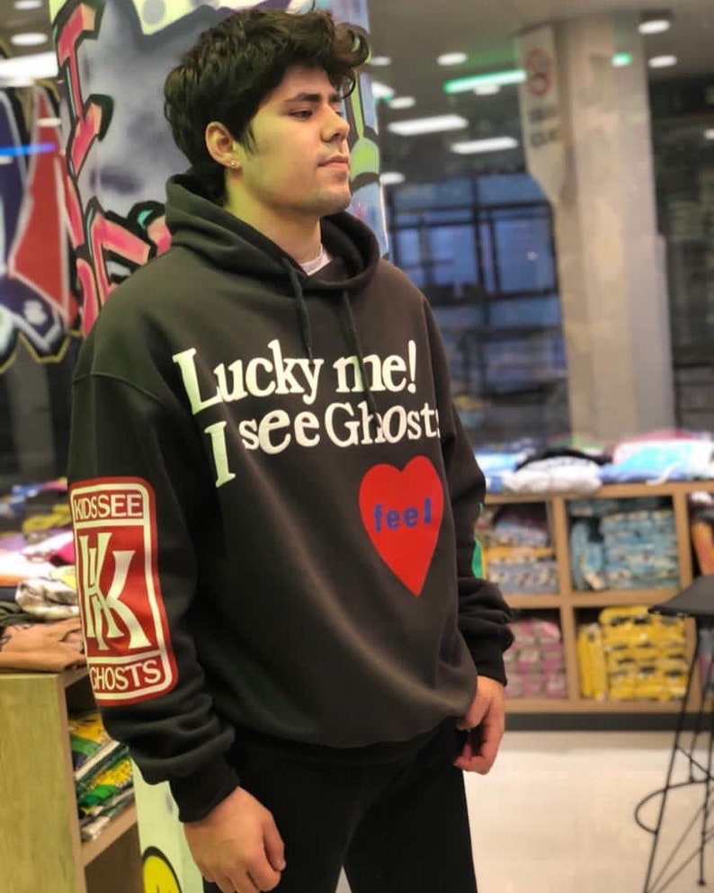 Kanye West LUCKY ME 3D Print Hoodie Unisex I See Ghosts - Etsy