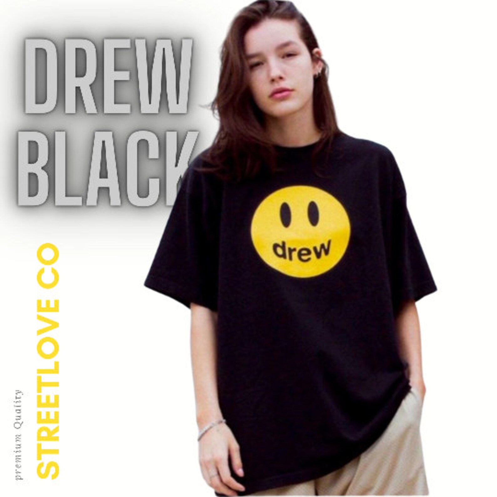 Drew House Oversize Tshirt - Drew House Merch - Drew Tee - Etsy
