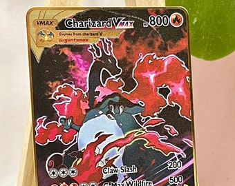 Charizard Vmax Card - Etsy Australia