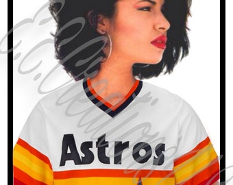 Selena Astros Png | Etsy