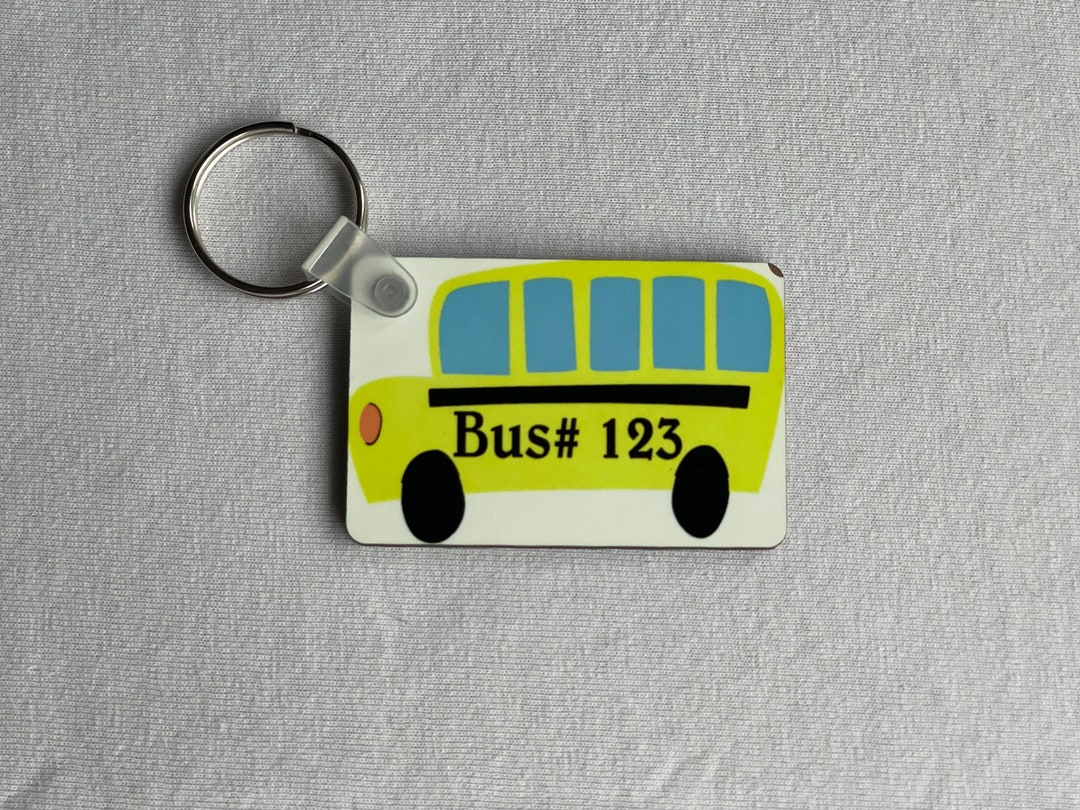 Bus Rider Bookbag Tag. Can Include Bus Number, Name, Homeroom, Teacher ...