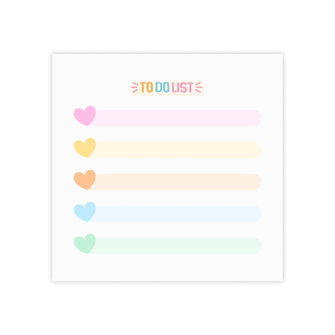 To-do-list: Post-it® Note Pads - Etsy