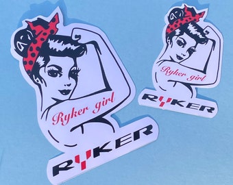 Ryker Sticker - Etsy