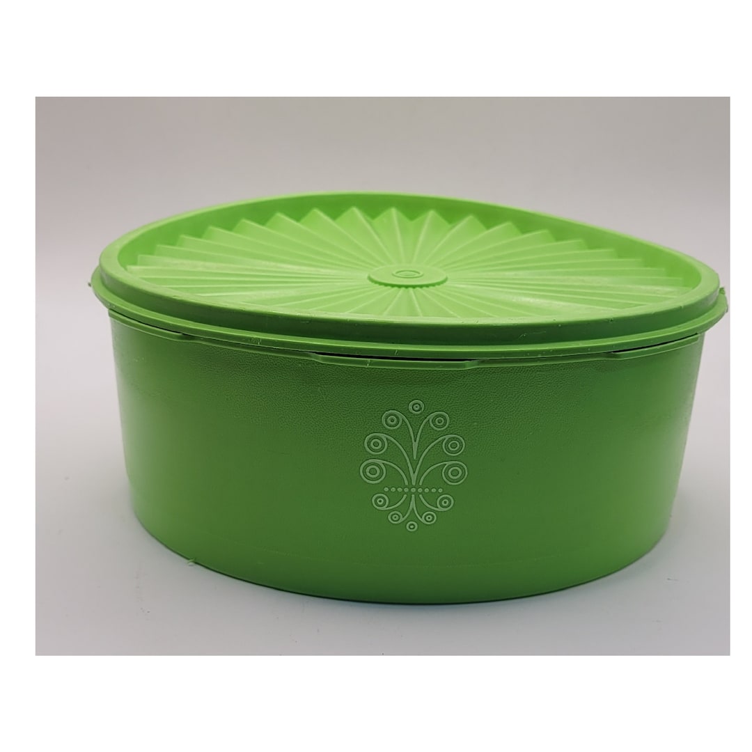 Lime Tupperware Container, Retro Tupperware, Vintage Lime 1204 ...