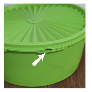 Lime Tupperware Container, Retro Tupperware, Vintage Lime 1204 ...