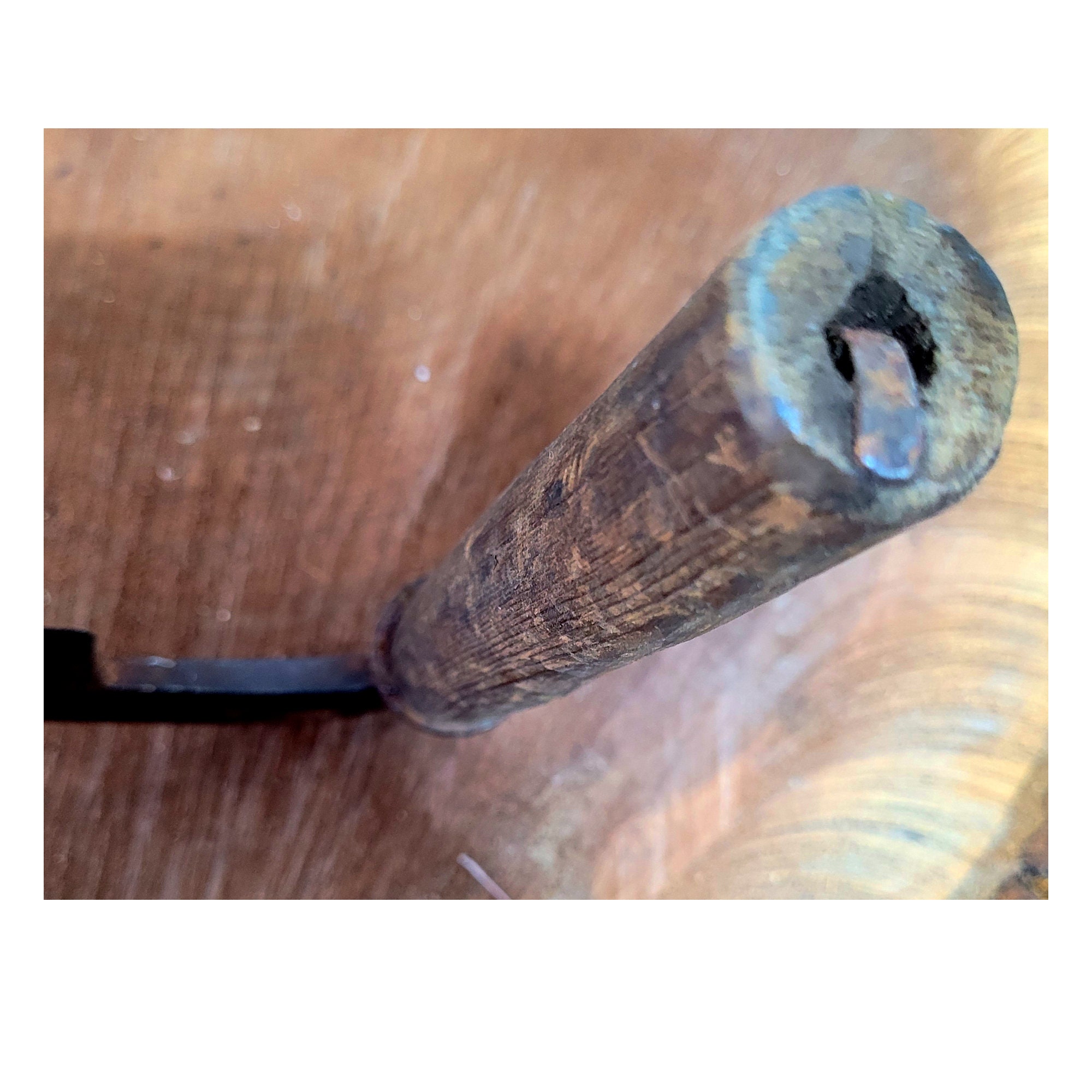 Vintage Draw Knife With Wooden Handles Vintage Tool - Etsy