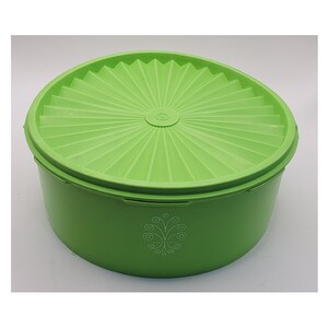 Lime Tupperware Container, Retro Tupperware, Vintage Lime 1204 ...