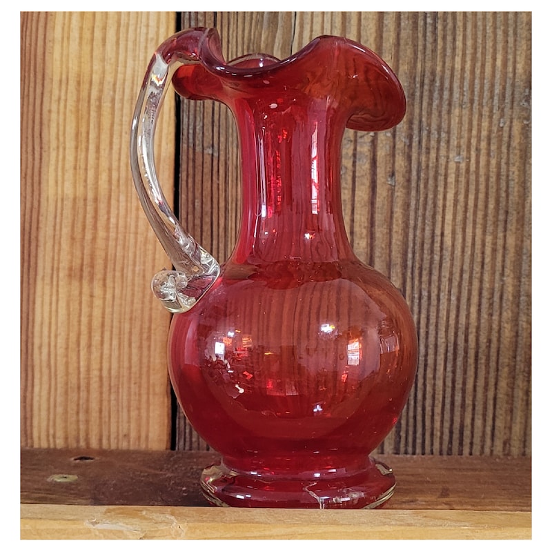 Amberina Glass - Etsy