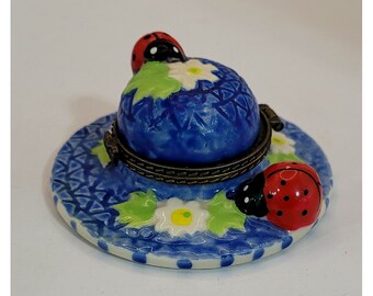 Lady Bug Trinket Box - Etsy