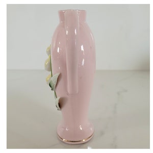 Vintage Pink Porcelain Miniature Pitcher, Ucagco Pitcher, Lily of the ...
