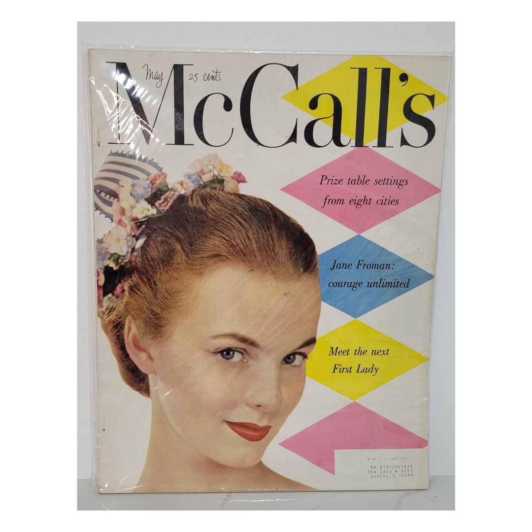 Vintage Magazine, Mccall's Magazine May 1952, Vintage Advertising, Coco ...