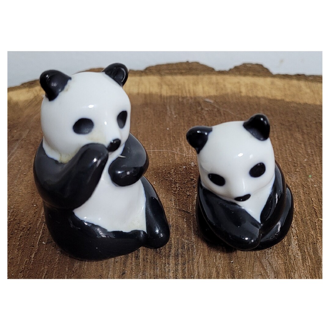 Choice of Porcelain Panda Figurines, Baby Panda or Hand to Mouth Panda ...