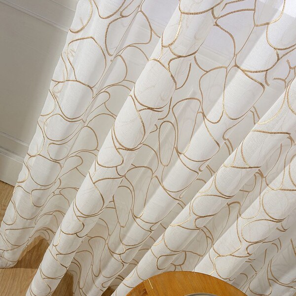 Geometric Curtains - Etsy