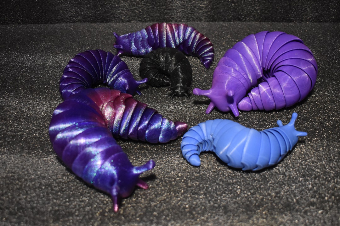 Articulating 3d Printed Slug - Etsy