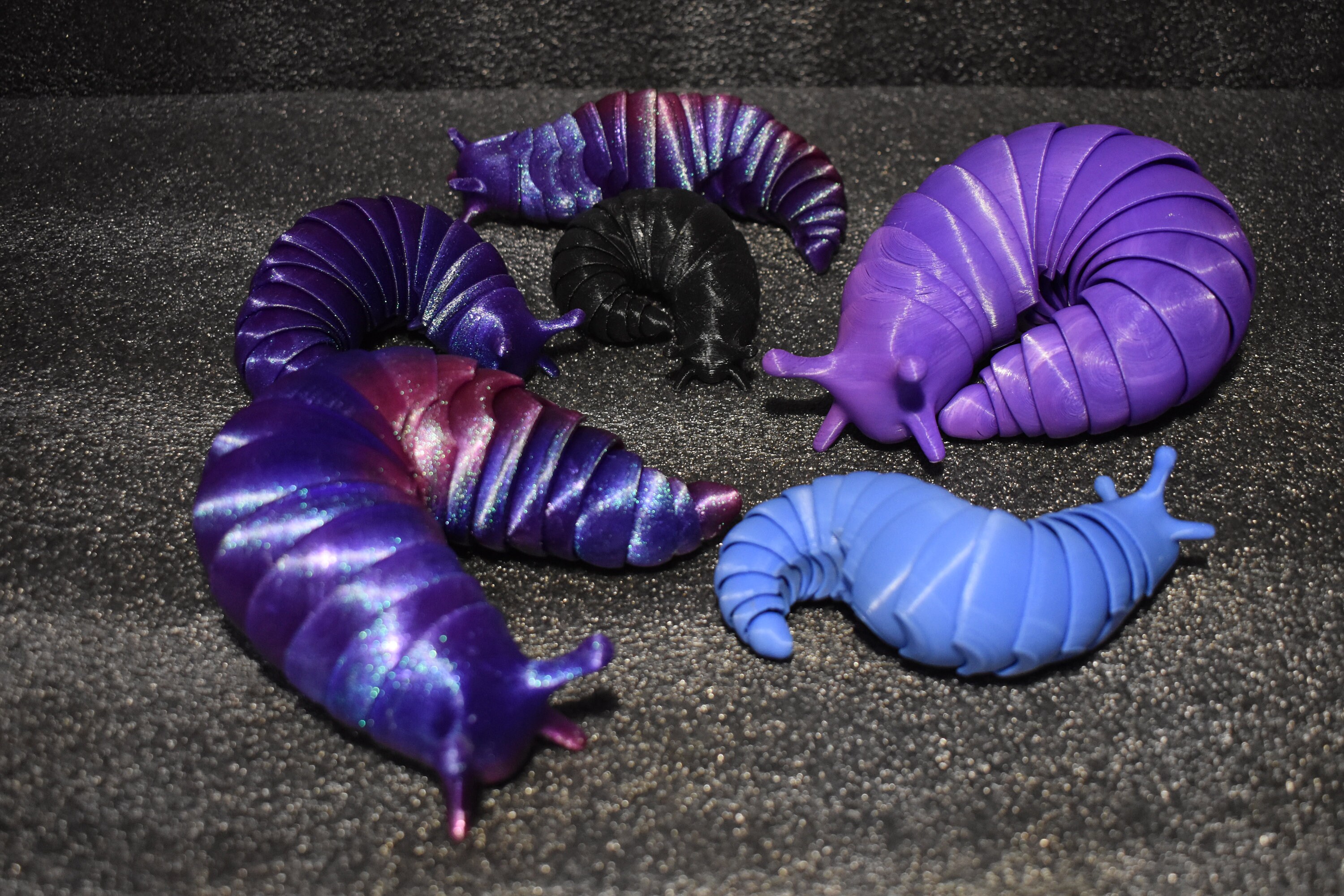 Articulating 3d Printed Slug - Etsy