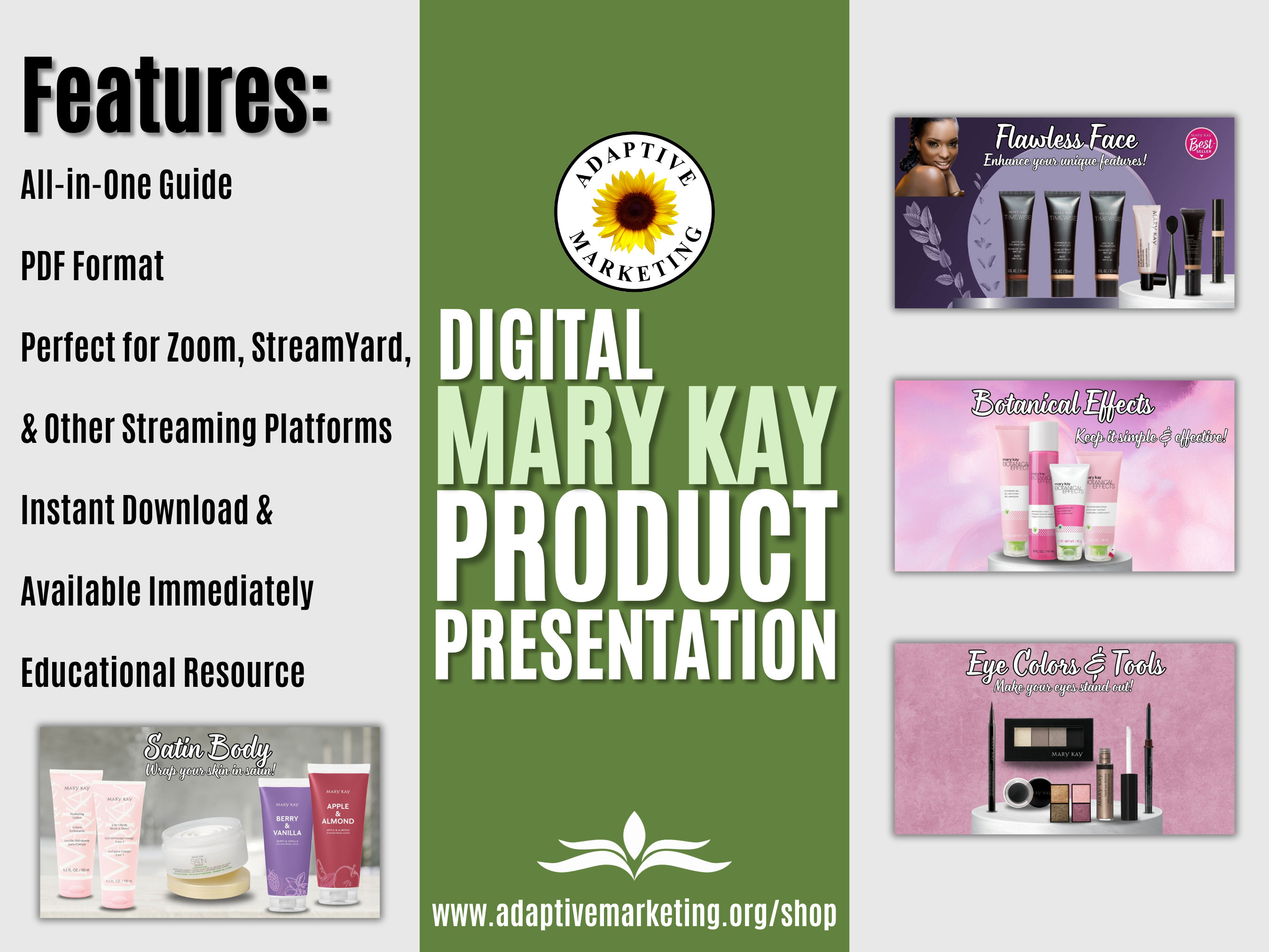 Digital Mary Kay Product Presentation | Instant Download - Etsy