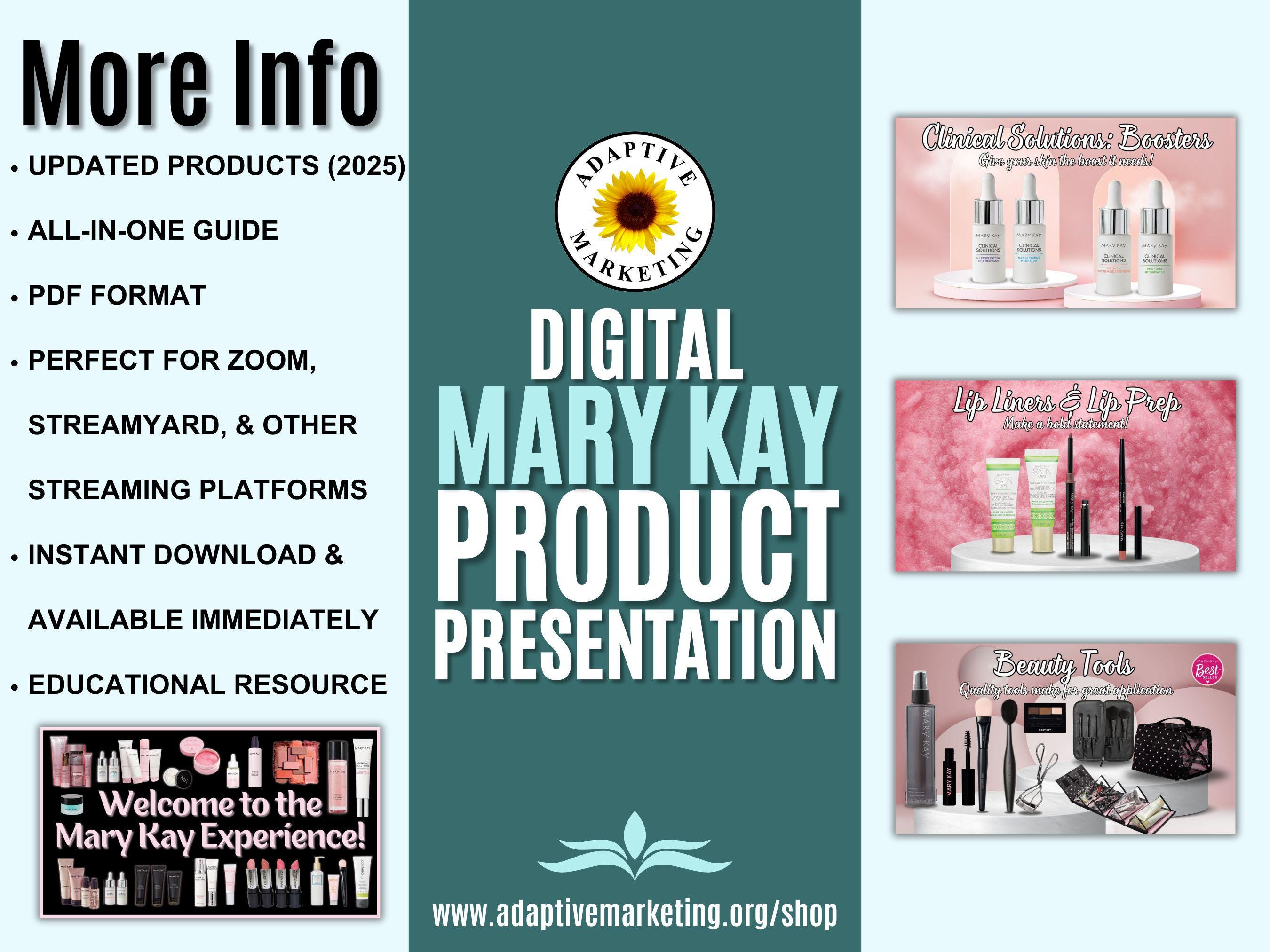Digital Mary Kay Product Presentation | Instant Download - Etsy