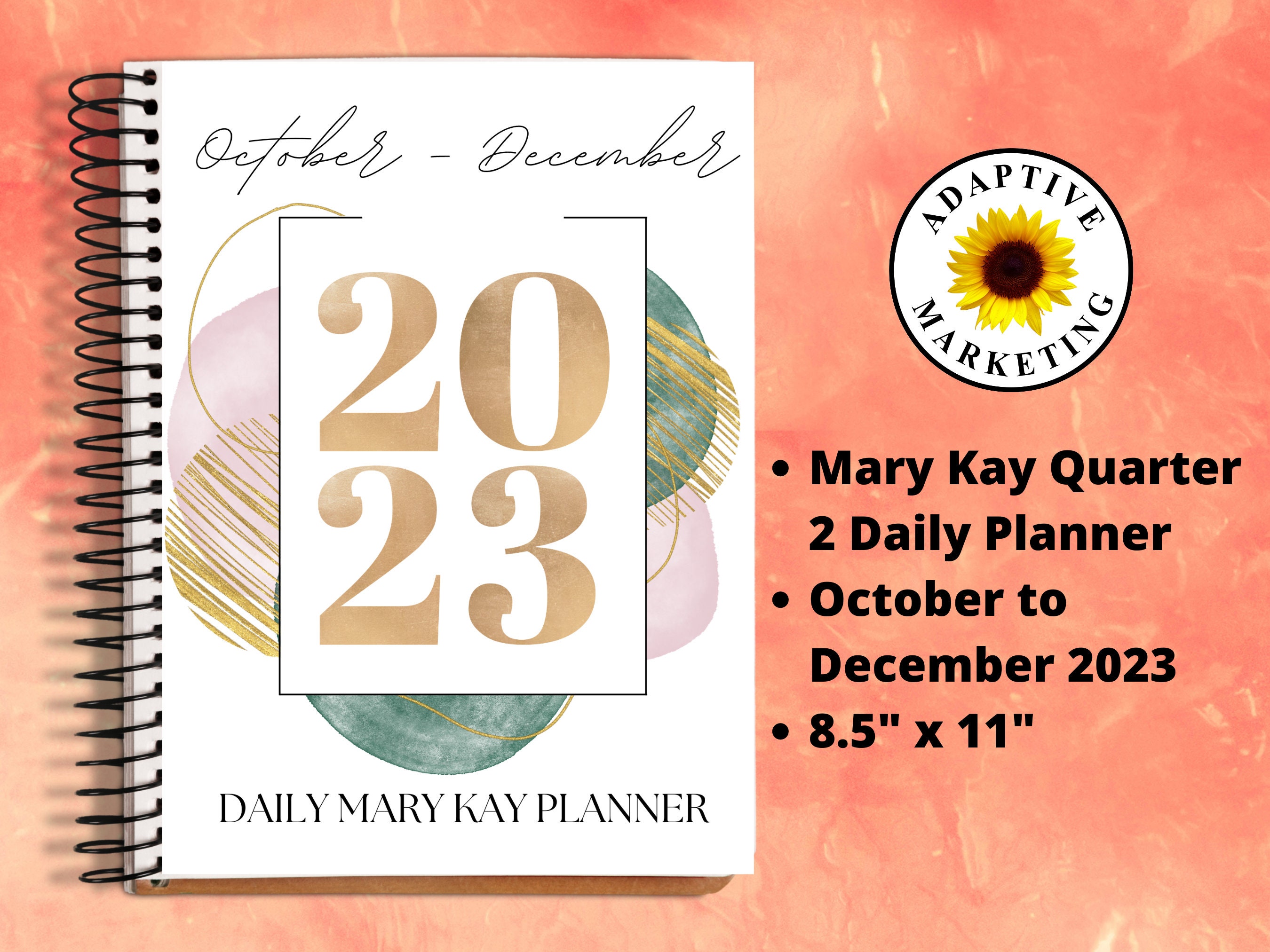 Mary Kay Planner Quarterly Edition - Etsy