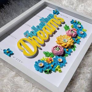 Quilling Art | Shadow Box Art | Picture Frame | Gift | Paper Quilling ...