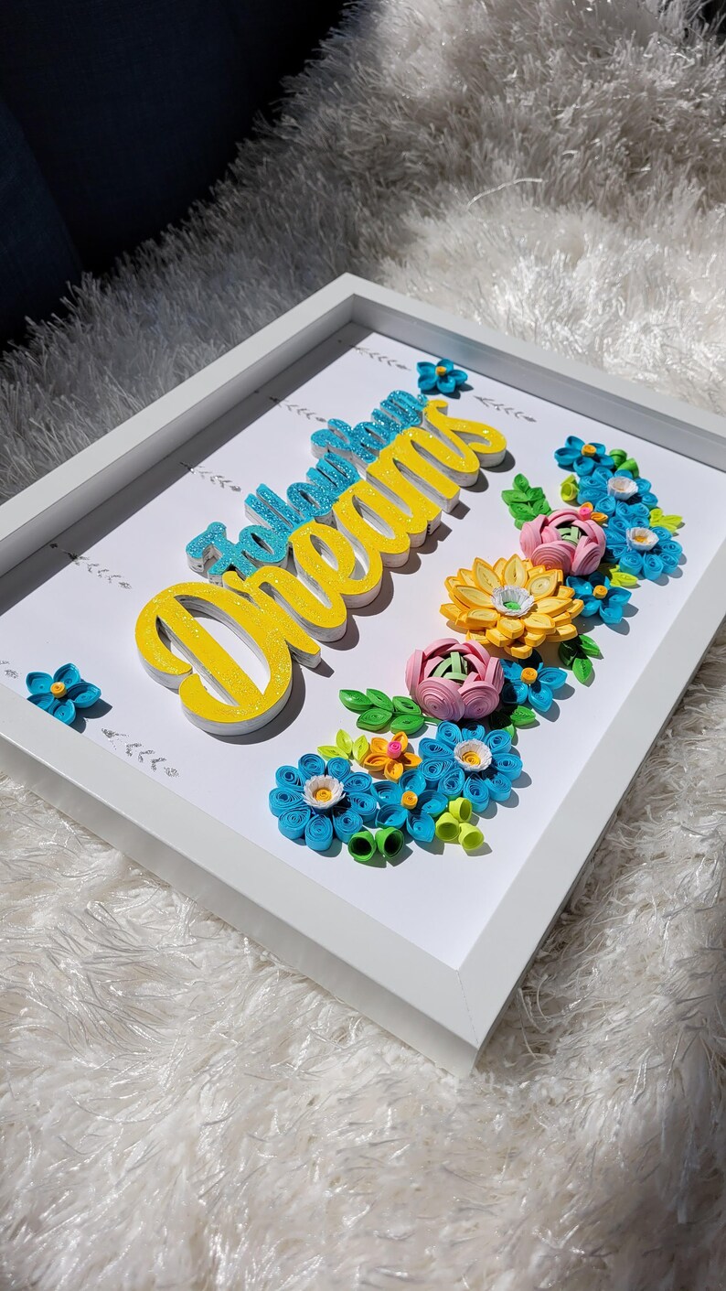 Quilling Art | Shadow Box Art | Picture Frame | Gift | Paper Quilling ...