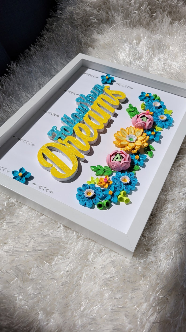 Quilling Art | Shadow Box Art | Picture Frame | Gift | Paper Quilling ...