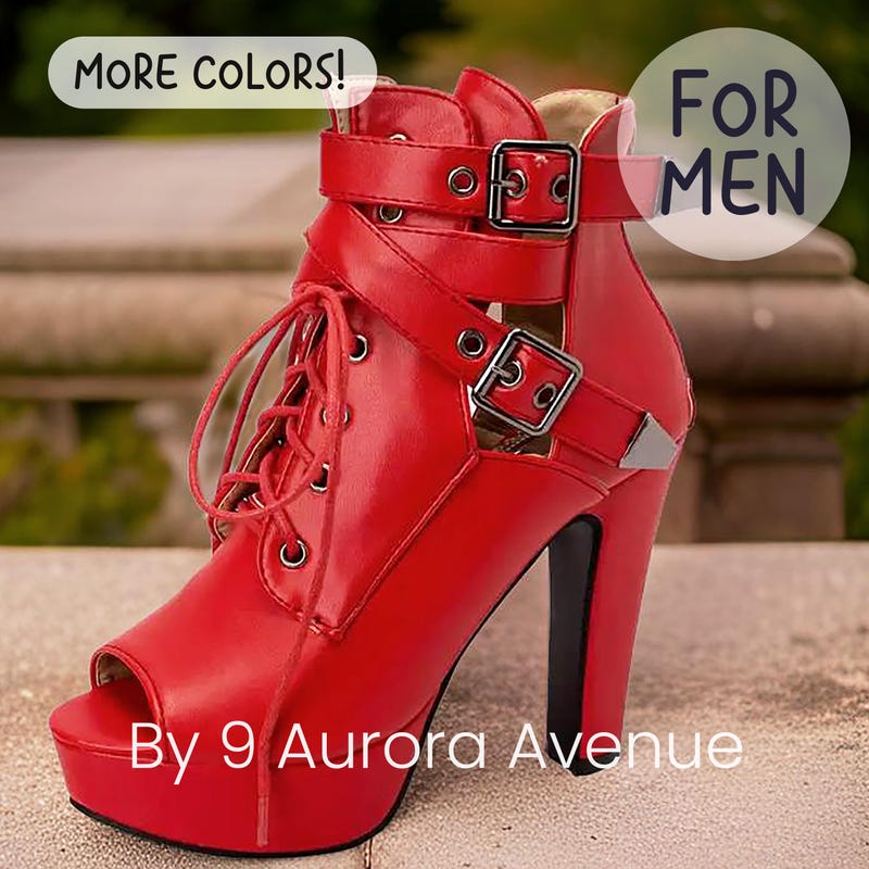 Femboy Heel Shoes - Etsy