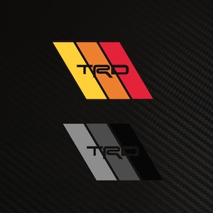 Toyota 4runner TRD Race Stripes Die Cut Decal Bottom Grill Panel - Etsy