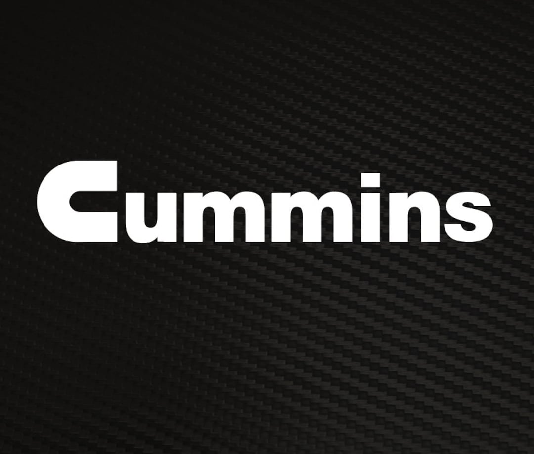 Cummins Die Cut Sticker, Diesel Engine, Diesel Sticker - Etsy