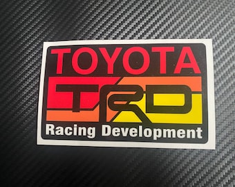Toyota TRD PRO Decal Bumper/window/hydro Sticker in 3/6/9 Inch - Etsy