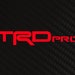 Toyota TRD Pro Decal, TRD Pro, 4 Runner, TRD off Road, Toyota, Tacoma ...
