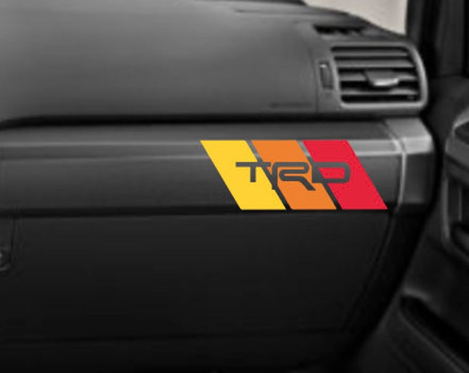 Toyota Race Stripes Decal for 5th Generation 4runner Dash TRD Pro, 4 ...