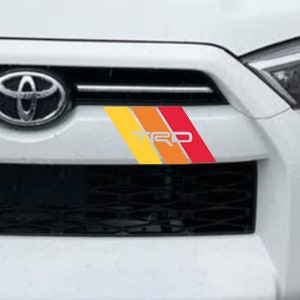 Toyota 4runner TRD Race Stripes Die Cut Decal Bottom Grill Panel - Etsy