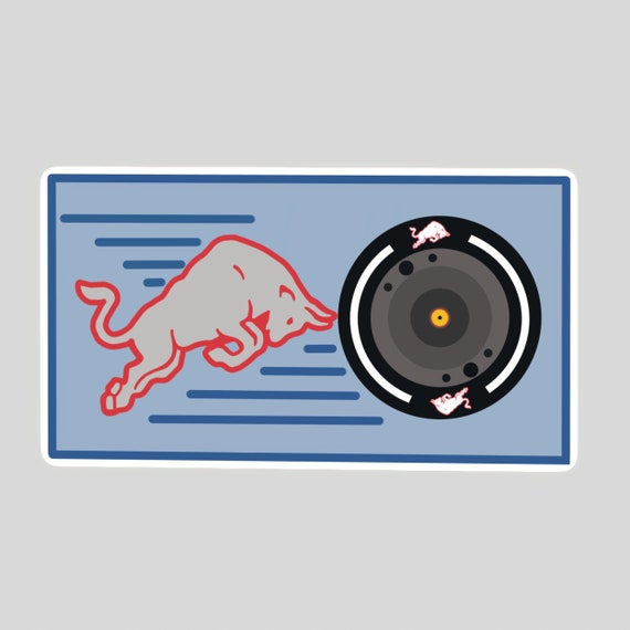 Red Bull Stickers Vinyl