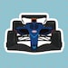 Williams Formula One Race Car Sticker. 2023 Williams F1. - Etsy