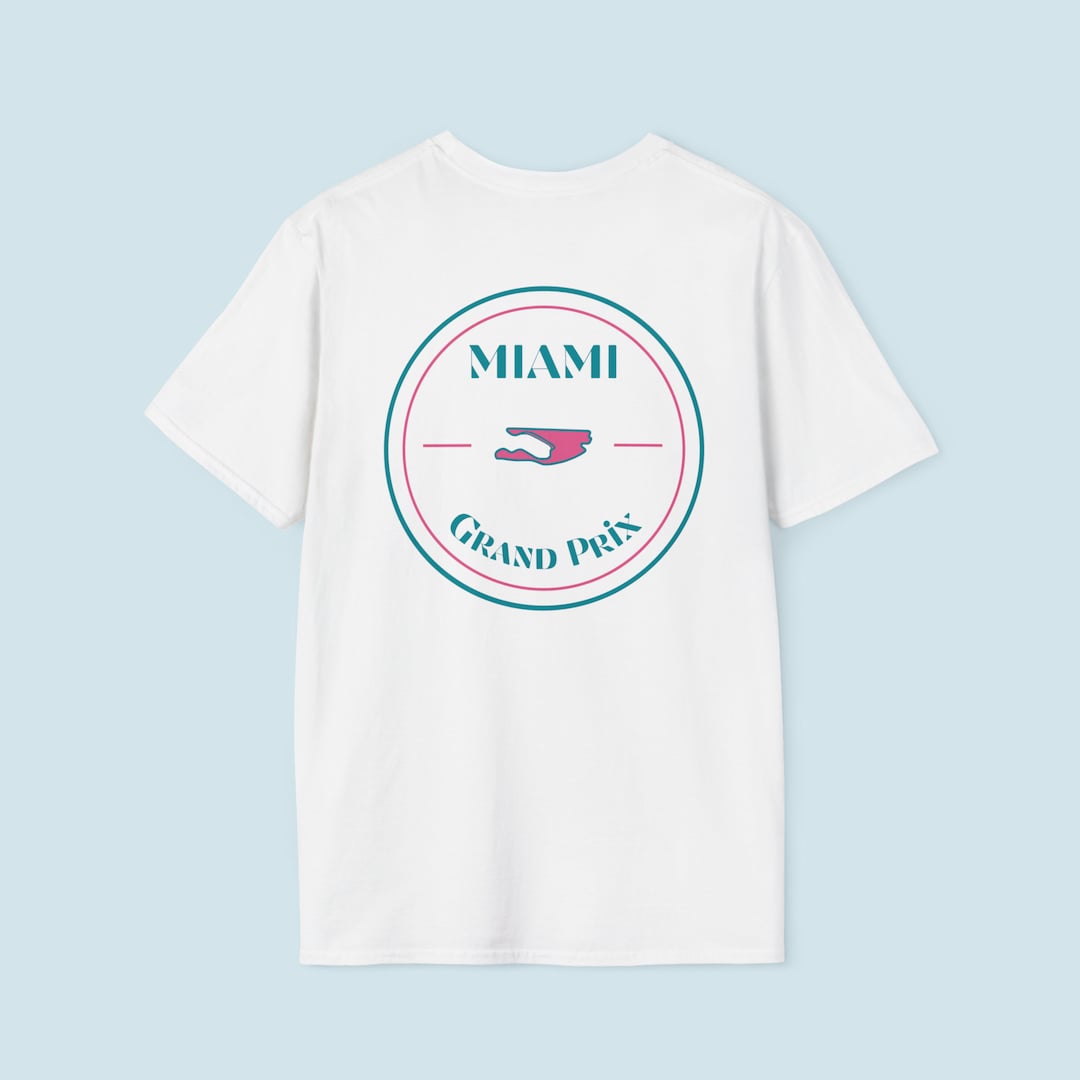 Miami Grand Prix T-shirt. U.S Grand Prix Shirt. Formula One - Etsy