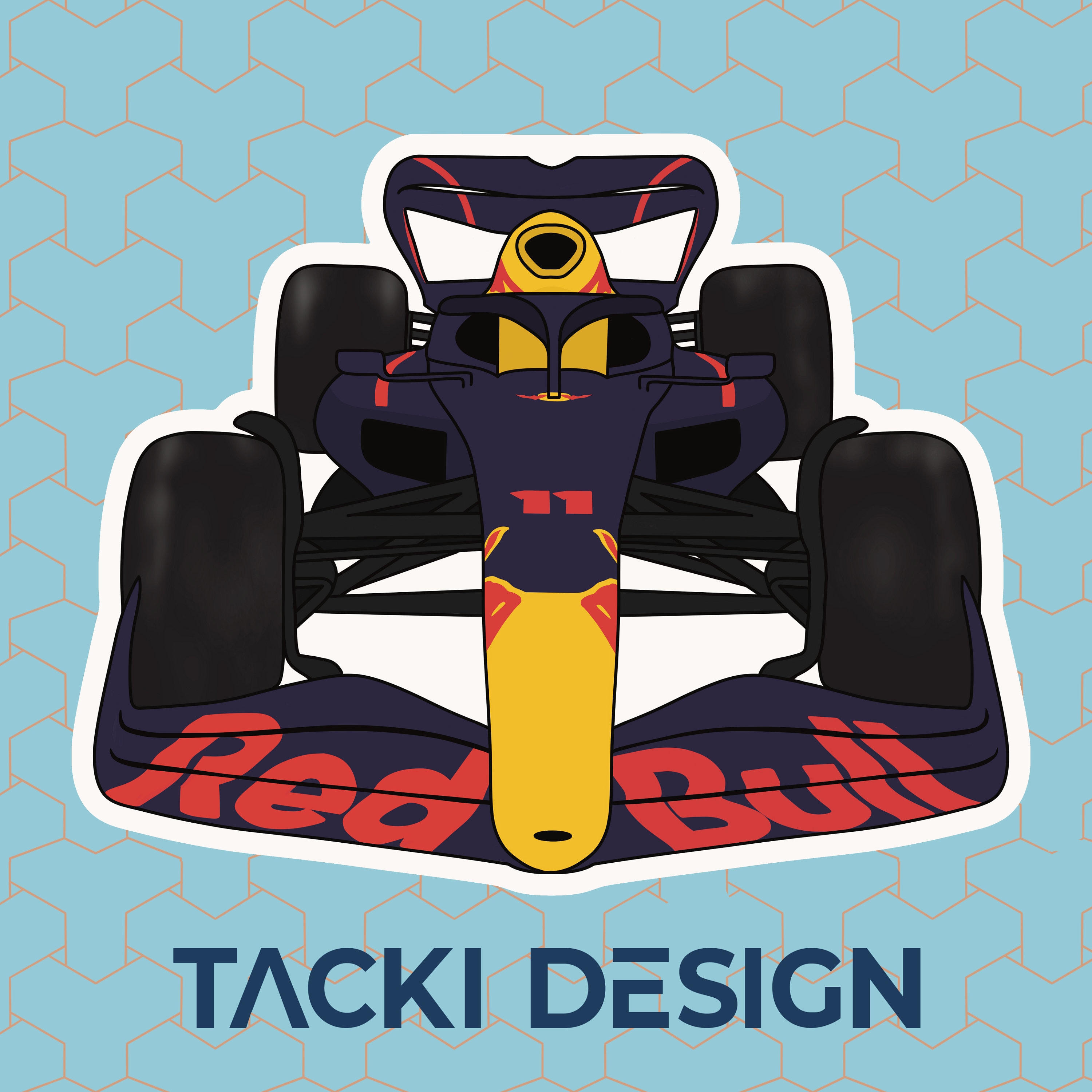 Redbull Racing Formula 1 Race Car Sticker. 2023 RB19 F1 Car. - Etsy Australia