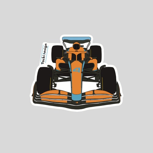 Mclaren F1 Vinyl Sticker - Etsy