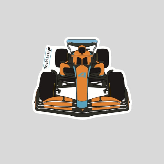 F1 2022 Mclaren Dye Cut Vinyl Sticker. F1 Car. Formula 1. | Etsy