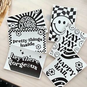 RETRO Thermal Sticker PNG Bundle, Thermal Labels, Rollo Stickers ...
