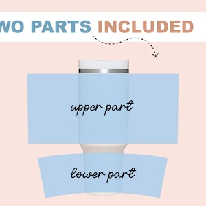 40 Oz TUMBLER BLANK TEMPLATE, Stanley 40oz Tumbler Wrap, Stanley Cup ...