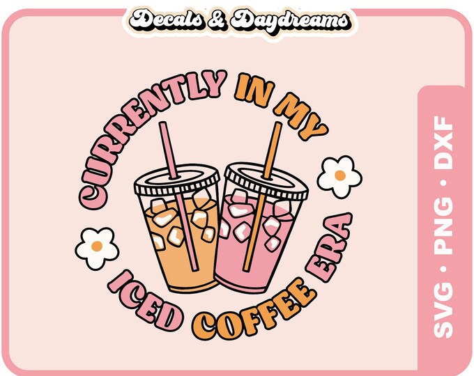 Iced Coffee Svg Png, Svg File, Svg File for Shirt, Svg Coffee - Etsy Canada