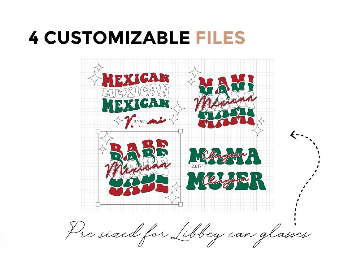 MEXICAN SVG Bundle Latina Svg Design Bundle Hispanic Svg - Etsy