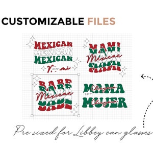 MEXICAN SVG Bundle, Latina Svg Design Bundle, Hispanic Svg Clipart, Set ...