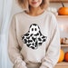 COW PRINT GHOST Svg, Cute Halloween Svg, Halloween Svg Design, Cute ...