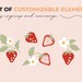 FLORAL STRAWBERRY SVG File for Cricut, Strawberry Svg Cut File ...