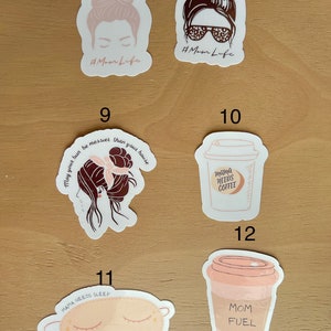 MAMA Collection Custom Stickers Waterproof Stickers - Etsy